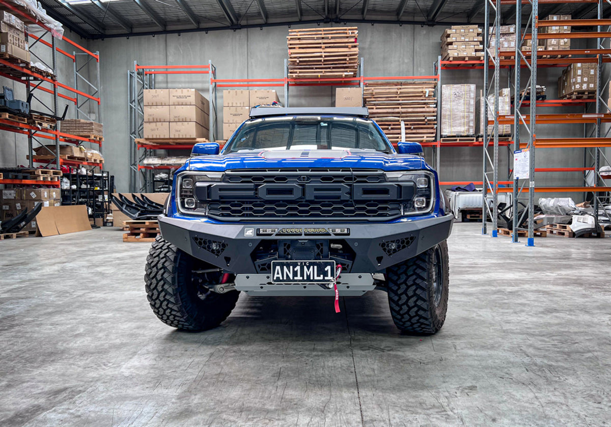 Predator Bull Bar - Matte Black Powder Coat (Suitable for Ford Ranger ...