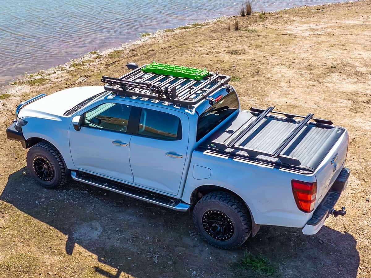 CROSSBAR ROOF RACK KIT TO SUIT FORD RANGER WILDTRAK (CANOPY OPTIONS ...