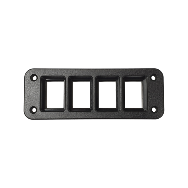 FOUR-SWITCH PANEL FASCIA FOR TY2 SWITCHES – 4x4extrasonline