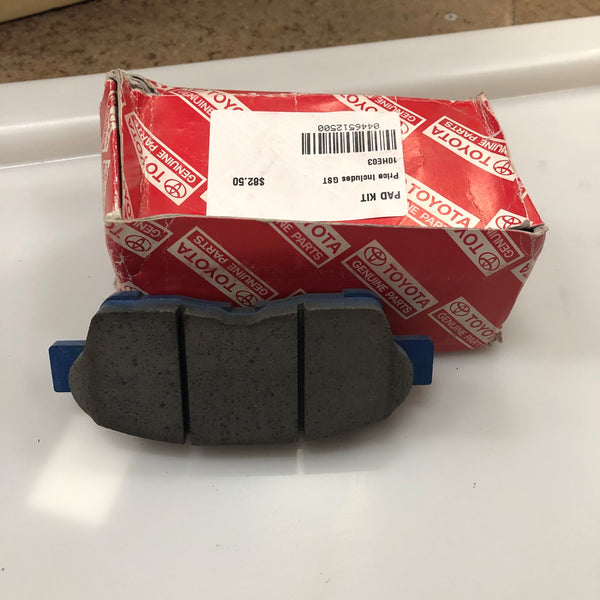 TOYOTA GENUINE TOYOTA/LEXUS PAD KIT DISC BRAKE 0446512500 – 4x4extrasonline